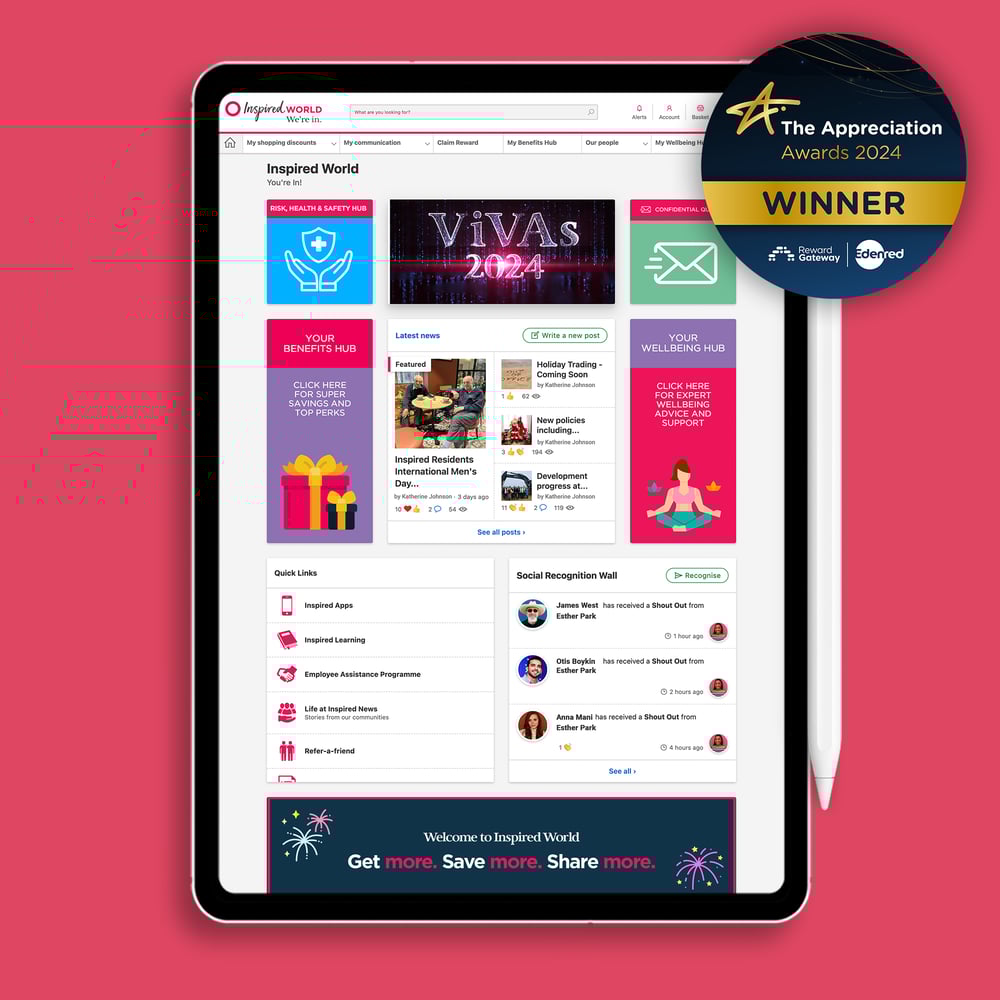 Inspired Villages Group Case Study | Reward Gateway UK